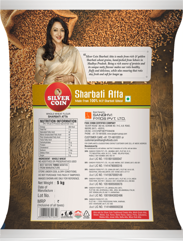 Silver Coin Sharbati Atta | Sharbati Atta Price