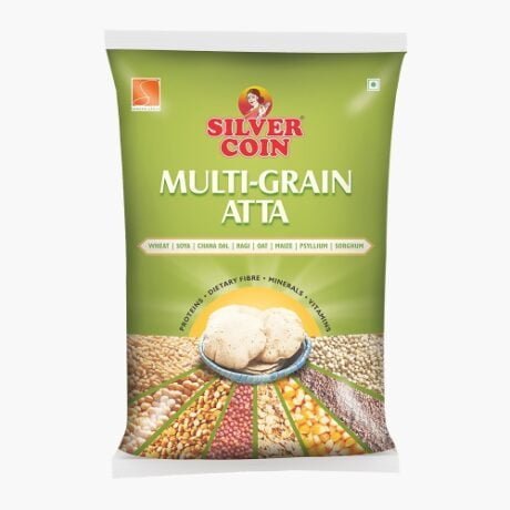 Multi Grain Atta | Silver Coin Multi Grain Atta