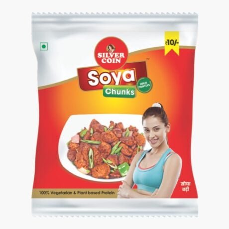 Silver Coin Soya Chunks | Buy Silver Coin Soya Chunks Online